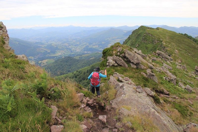 First part of the GR 10 trail in the French Pyrenees